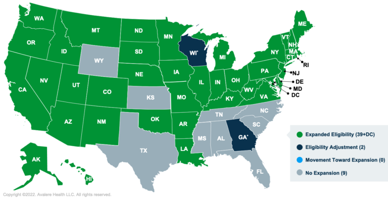 Medicaid Expansion Map